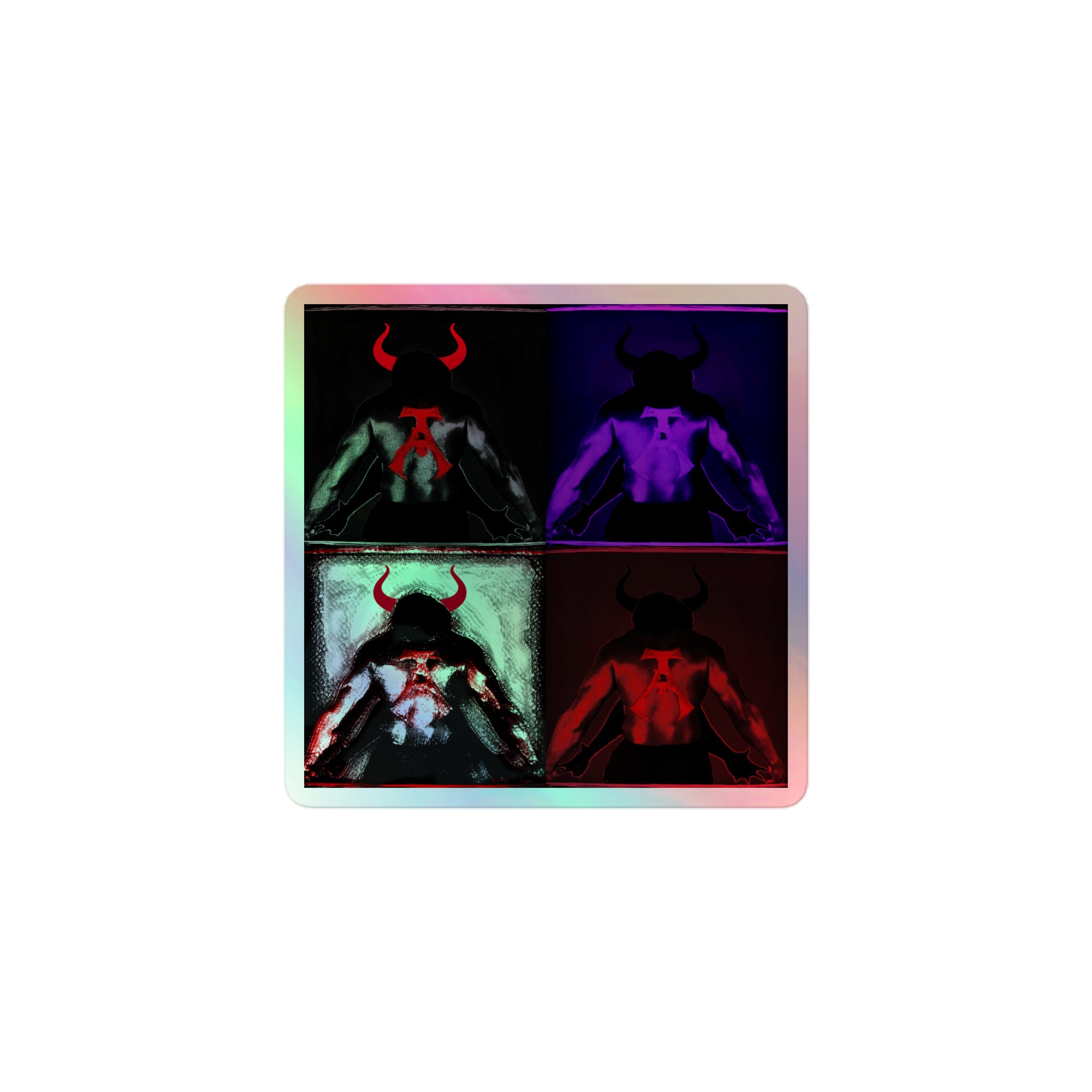 Ave Aeonas Holographic sticker – Trever Aeon Official Merch Store